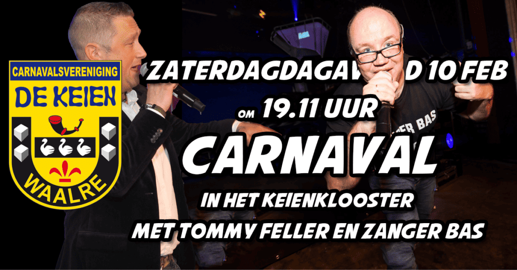 Programma Carnaval 2024 – AWC de Keien